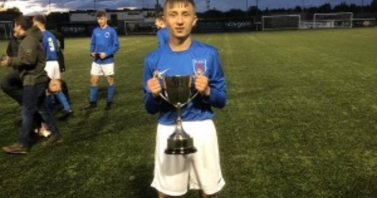 Andrew lifts Scottish Cup with Regional Team - Deans Community High School